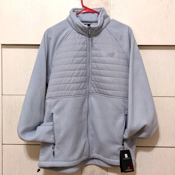 New Balance | Jackets & Coats | New Balance Hybrid Fleece Jacket | Poshmark